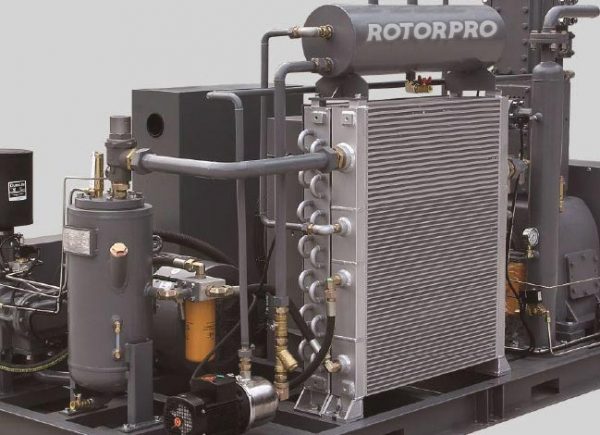 AET Series Screw Oil-Free Piston Compressor (used in bottle blowing ...